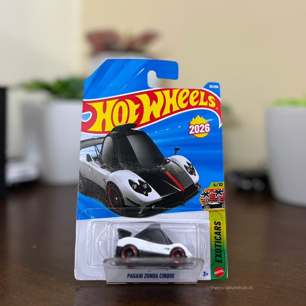 Hot Wheels Pagani Zonda Cinque - Exoticars | The Miniature Hub